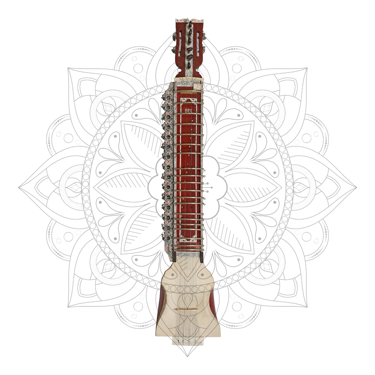 Dilruba Concert Model - Rikhiram